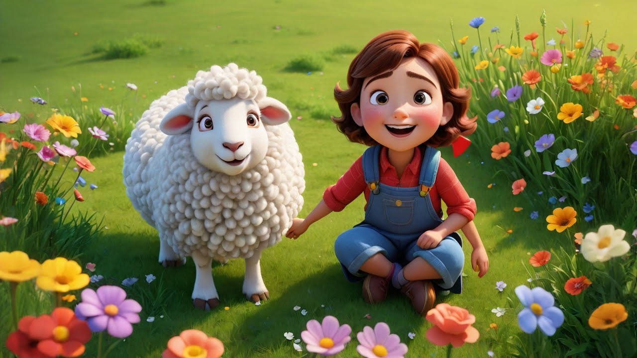 Baba Sheep & the Smiling Traveler 🌈 | A Magical Bedtime Story for Kids ...