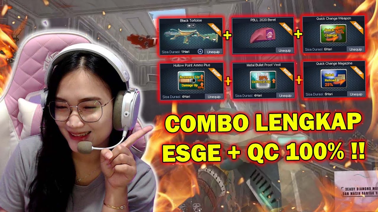COMBO LENGKAP SG TURTULE + BERET QC 100% - POINT BLANK INDONESIA - YouTube