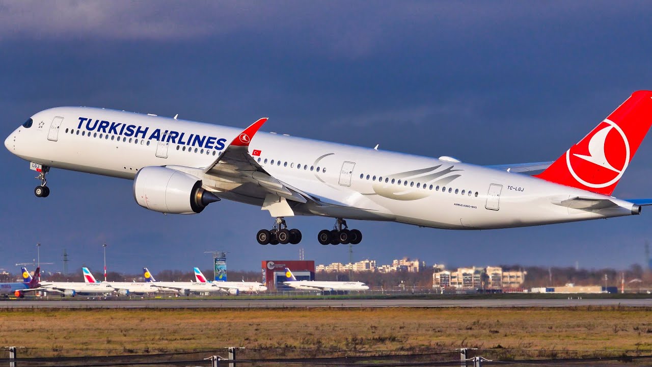 20 MINS LANDINGS & TAKEOFFS at BER | 4K | 2023 Plane Spotting at Berlin ...