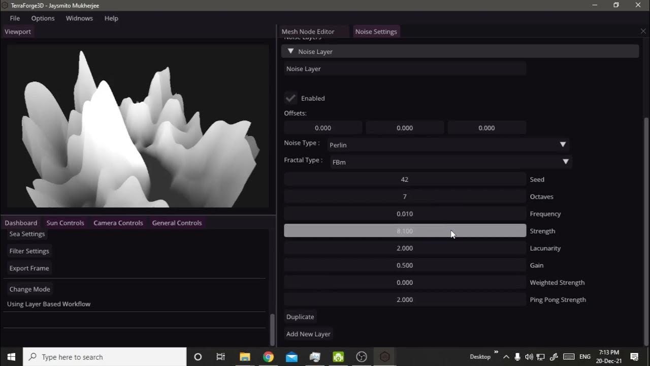 Terraforge3d Version 20 Announcement Terraforge3d Tutorial E15 Jaysmito Mukherjee Youtube