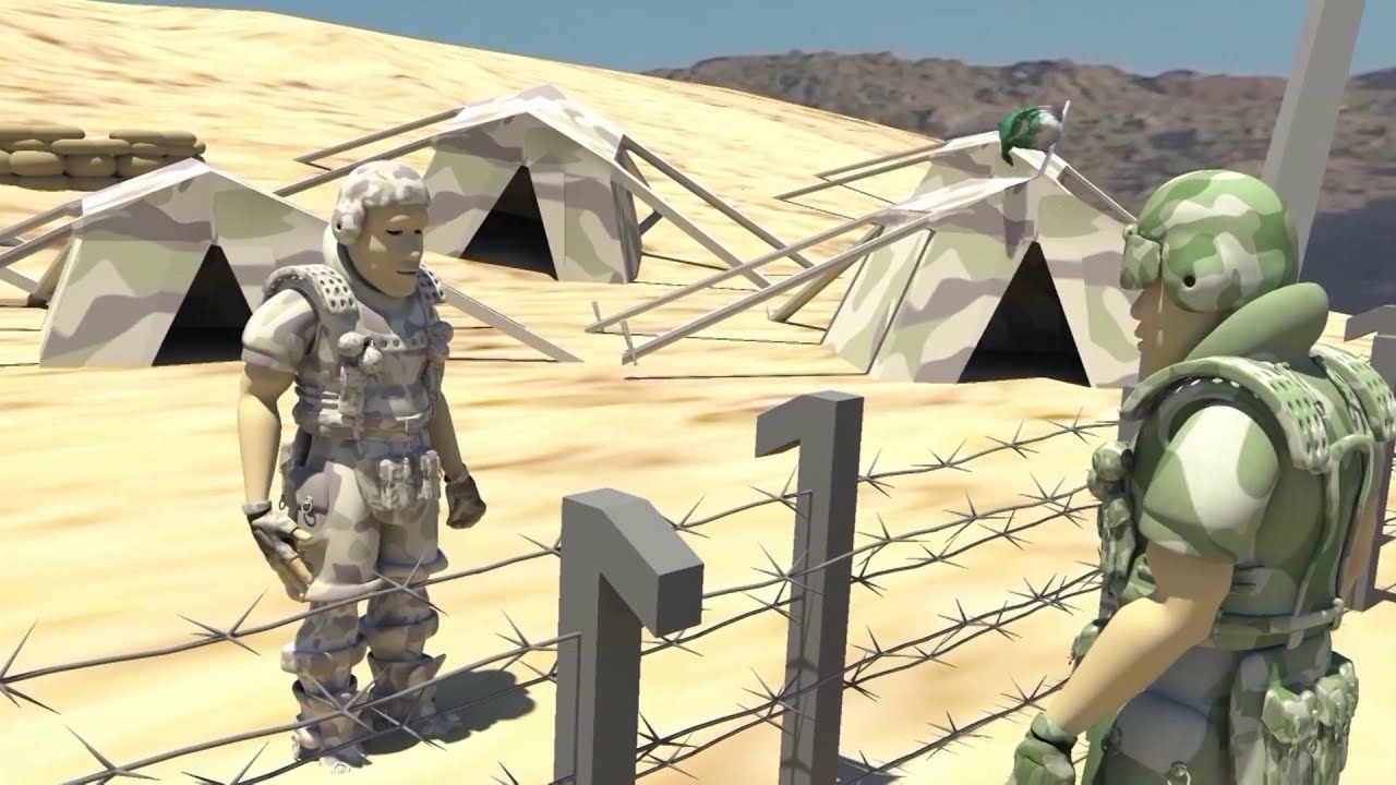 BORDER - animation short film - YouTube