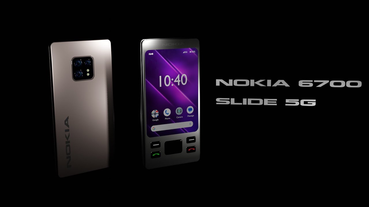 First 5G slide Feature phone NOKIA 6700 | Trailer | First look| concept ...