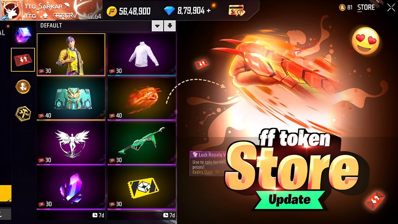 ff token update - YouTube