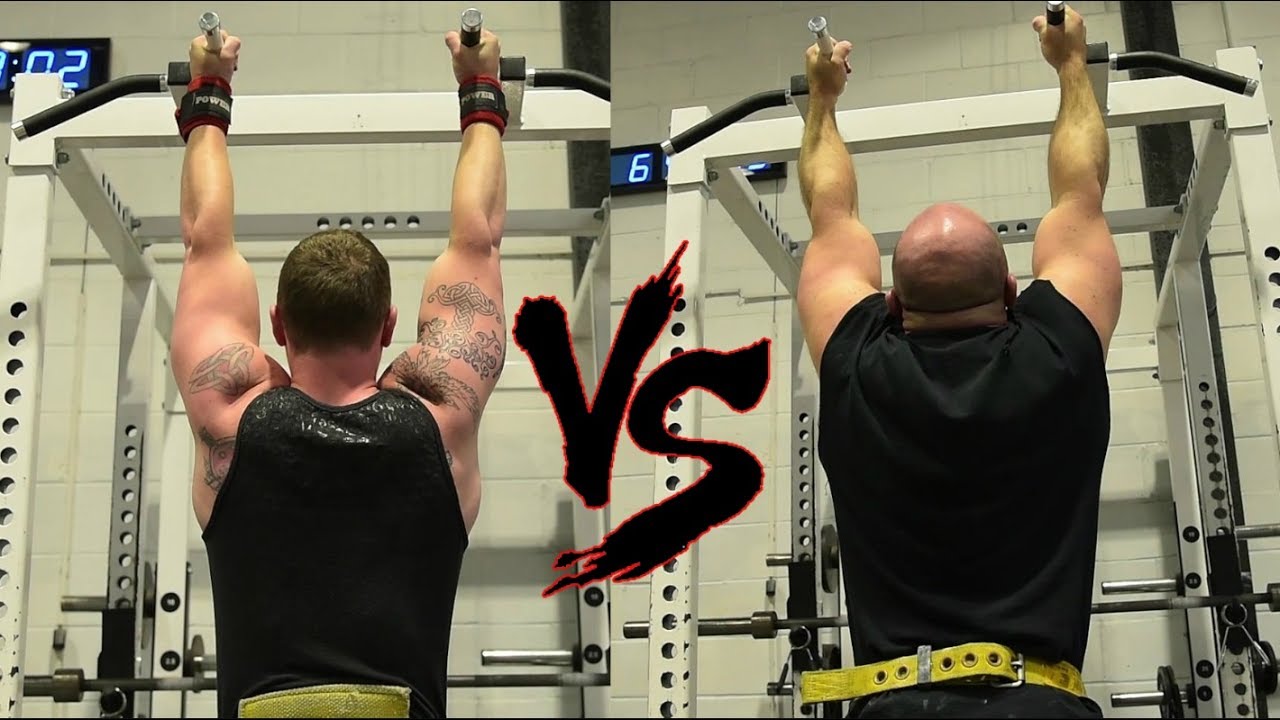 ME vs WORLD Champion Powerlifters: 45lb Max Rep Pull Up Challenge - YouTube