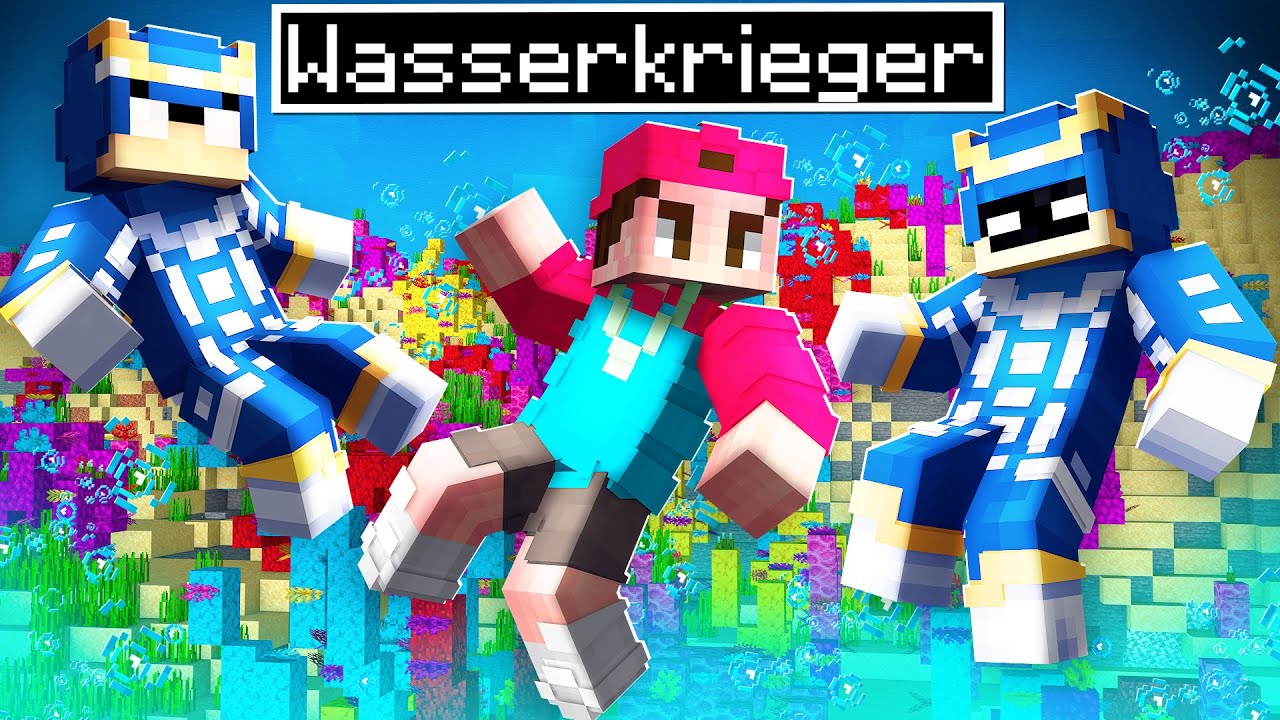 ICH WERDE EIN WASSERKRIEGER! (Minecraft YouTuber Insel) - YouTube