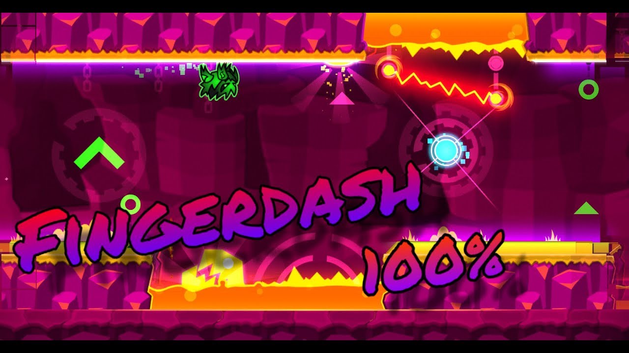 Fingerdash 100% (3 Coins) By MaksyMIX [Me] - YouTube