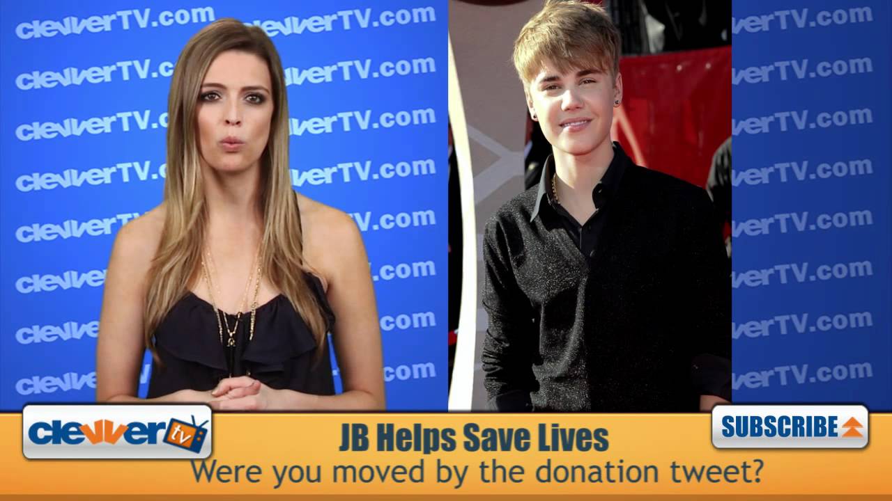 Justin Bieber Helps Save 1,000 Lives - YouTube