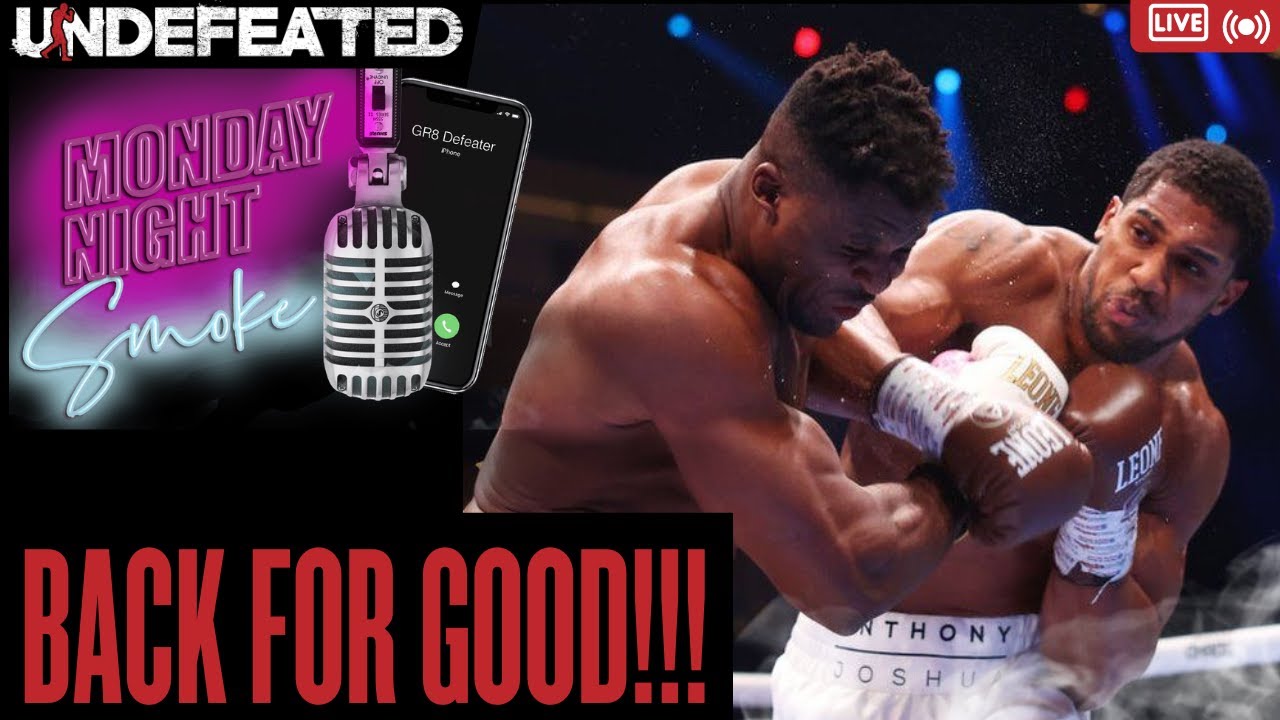 MONDAY NIGHT SMOKE!! FIRST MAN TO KNOCK NGANNOU OUT! AJ RESTORES ...
