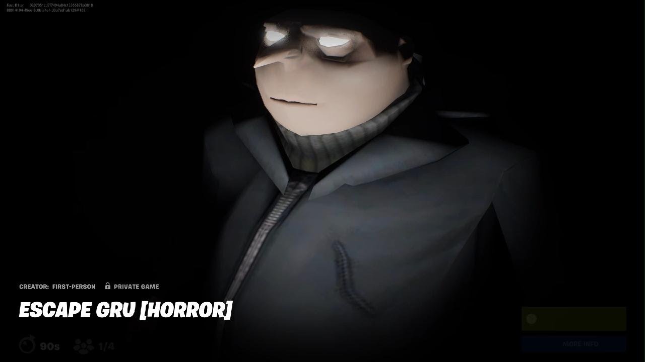 Escape Gru Horror Map Fortnite. - YouTube