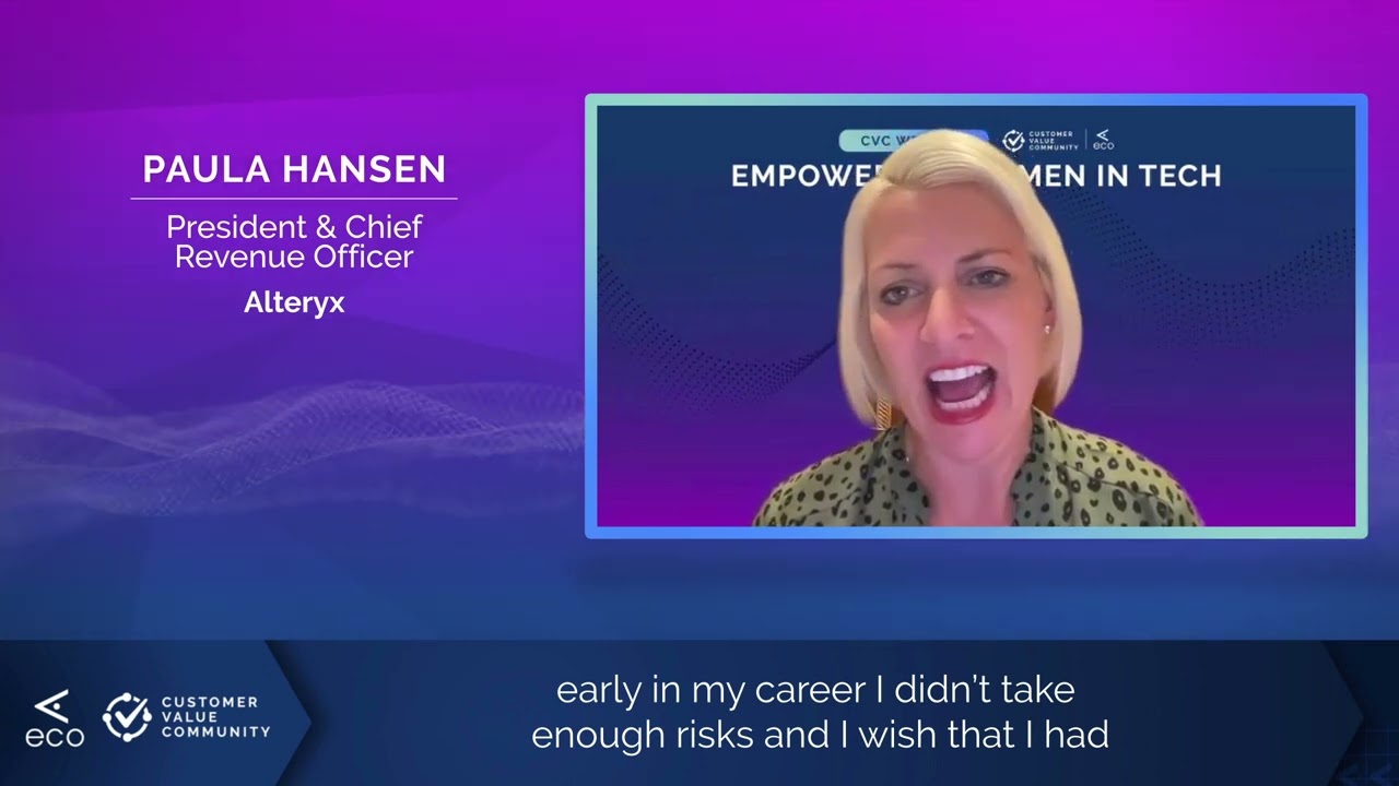 WIT: Taking Risks in Your Career - Paula Hansen, President & Chief ...