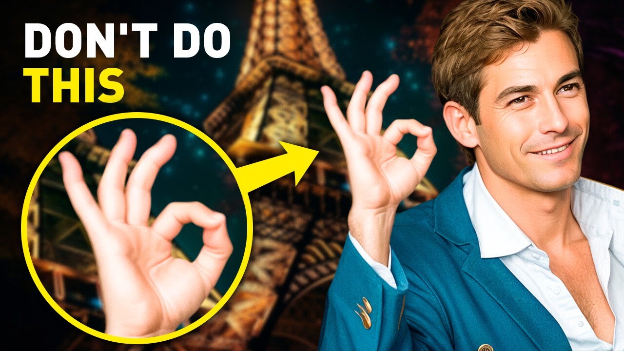 Never Use This Hand Gesture In Paris Or You'll Be In Trouble - YouTube