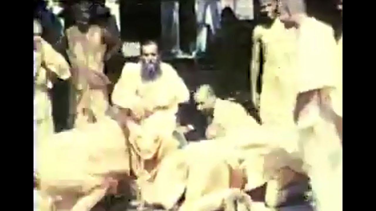 Swami Virajananda Dedication of Monks' Quarters at Belur Math in 1949 ...