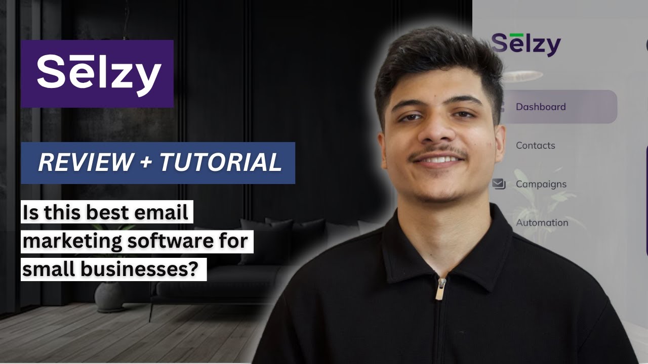 Selzy Review + Beginner Tutorial Video | Launch an email campaign ...