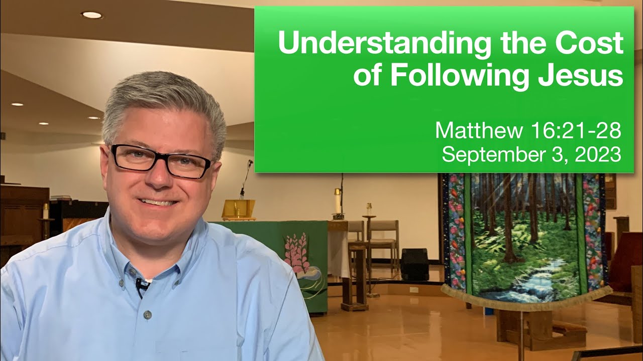 Understanding the Cost of Following Jesus - YouTube