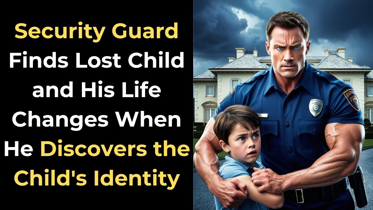 Security Guard Finds Lost Child and His Life Changes When He Discovers ...