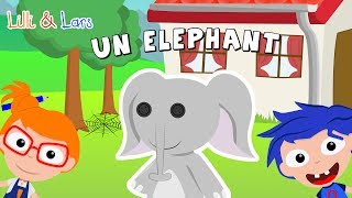 comptine un elephant qui se balancait - chanson pour bebe avec parole ...