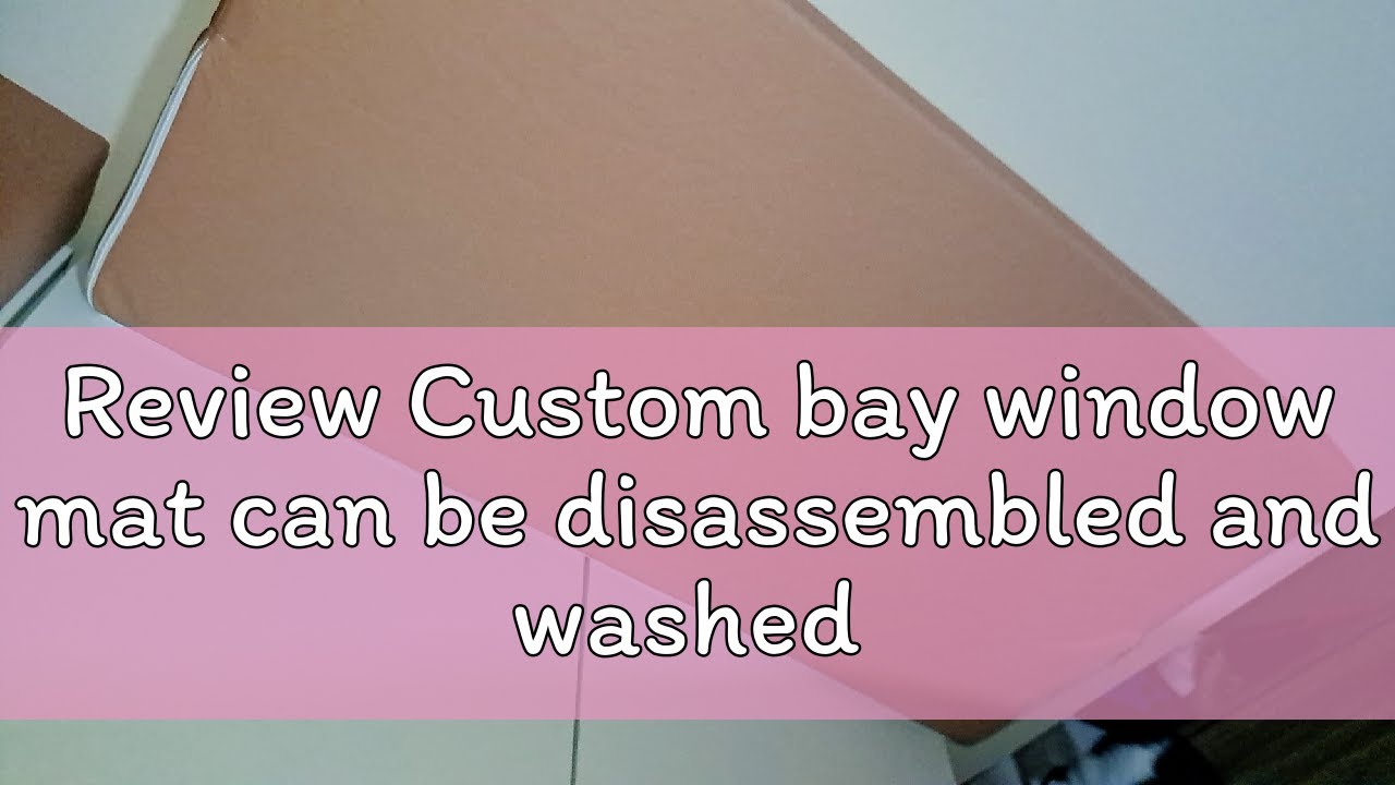 Review Custom bay window mat can be disassembled and washed imitation ...