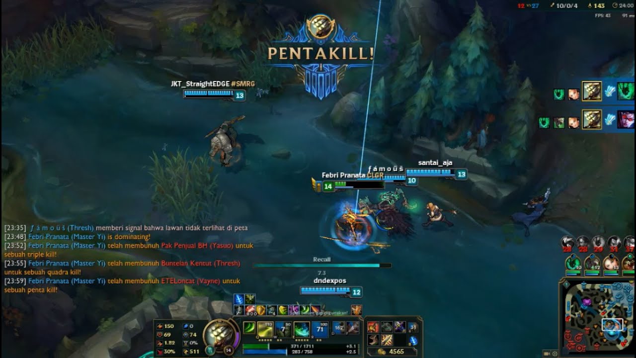 Master Yi - Jungle Gameplay Full Ep.1 - League Of Legends - YouTube