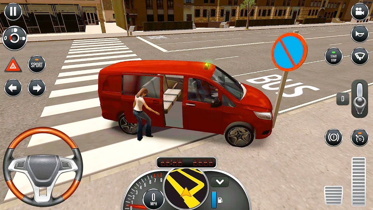Taxi Sim 2016 | Real Taxi Simulator | Android IOS Gameplay FHD #5 - YouTube