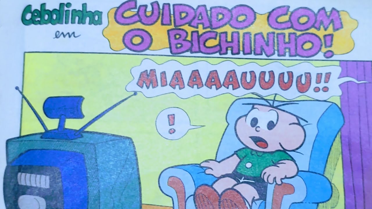 Cebolinha:Cuidado com o bichinho! 🐶 - YouTube