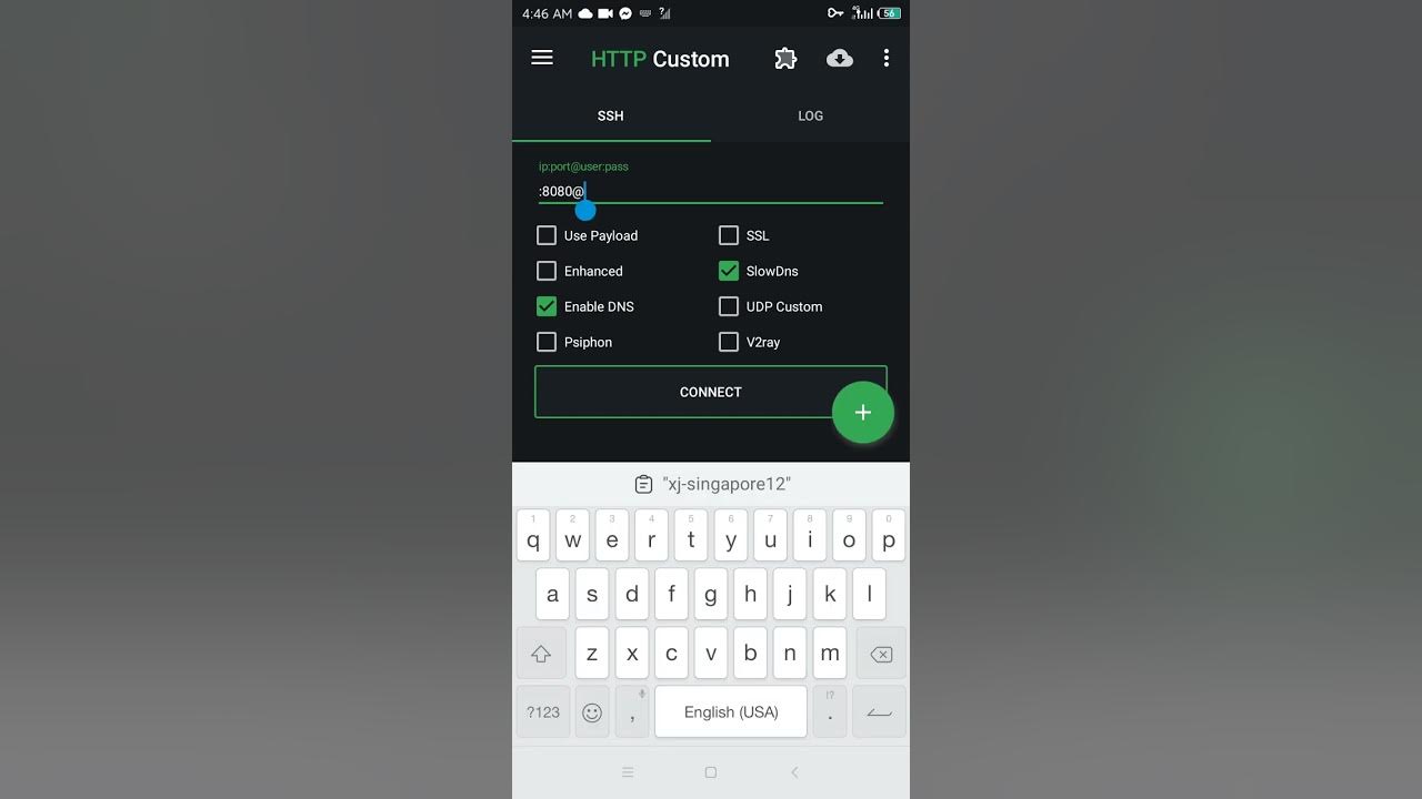 Basic Created Own Config with vpn injector GTM SLOW DNS - YouTube