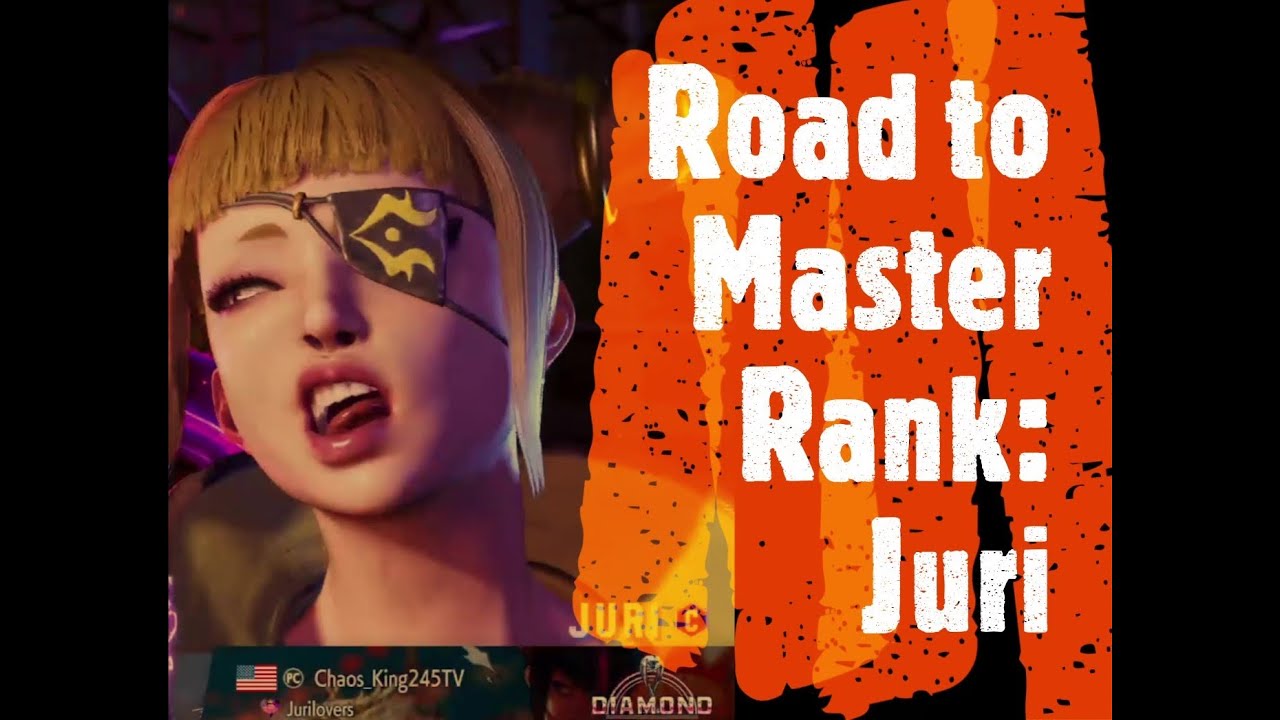 ROAD TO MASTER RANK: Juri SF6 Ranked matches - YouTube