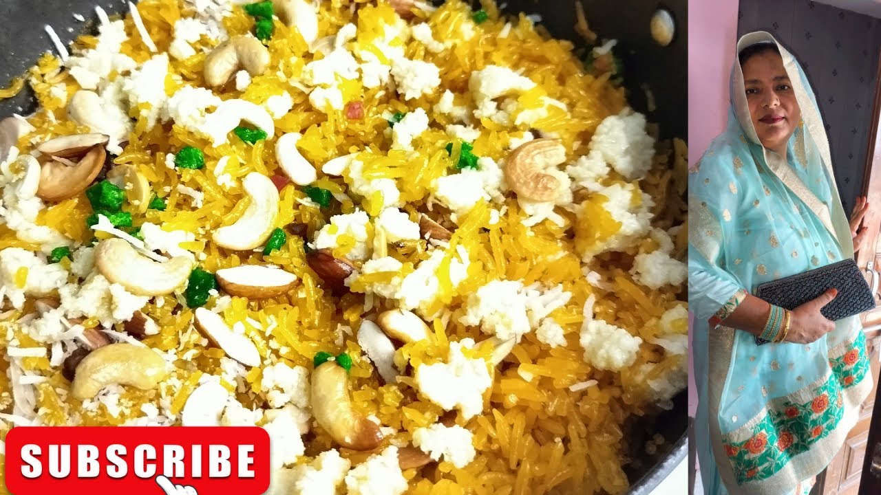 Khila khila soft zarda banane ka asan tarika (Sweet rice)#cooking # ...