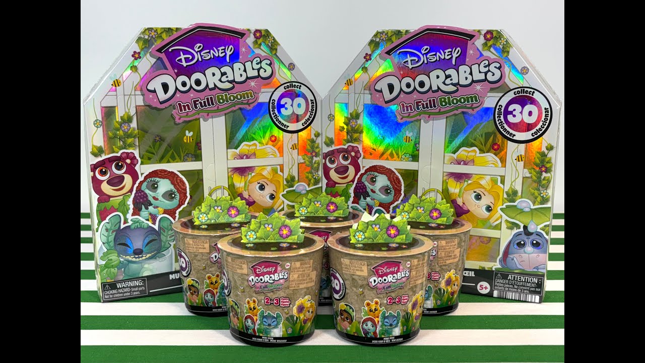 Unboxing NEW Disney Doorables In Full Bloom! - YouTube