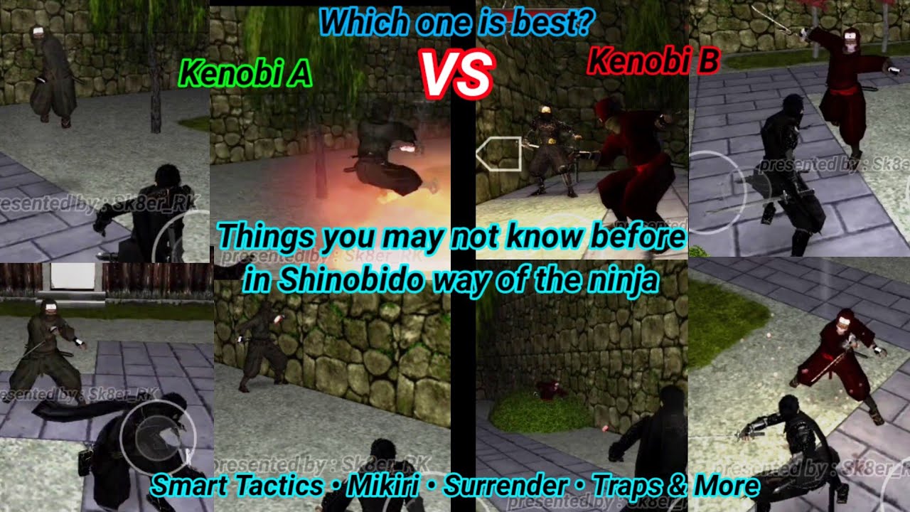 Shinobido : Kenobi A vs Kenobi B - which one is best ? - YouTube