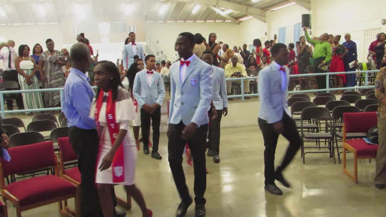 St. George's College Sixth Form Graduation Class 2019 - YouTube