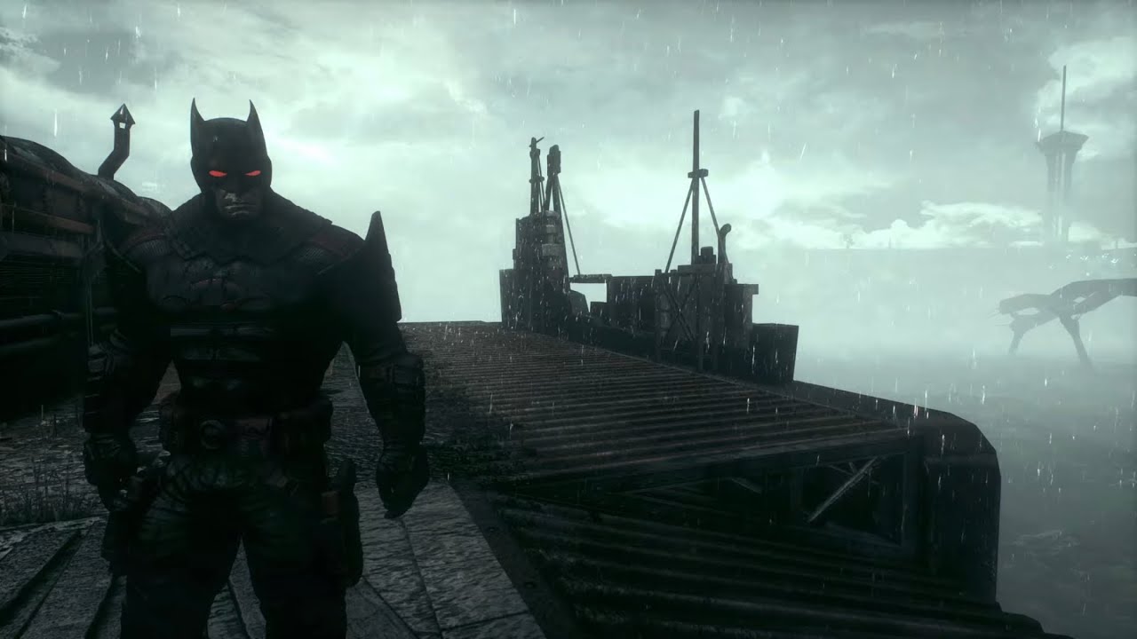 Batman: Arkham Knight - Red Hood Batman Flashpoint Black Red (Free Roam ...