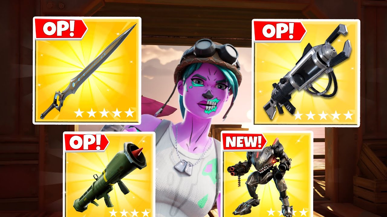 Collecting Every Mythic in Fortnite! - YouTube