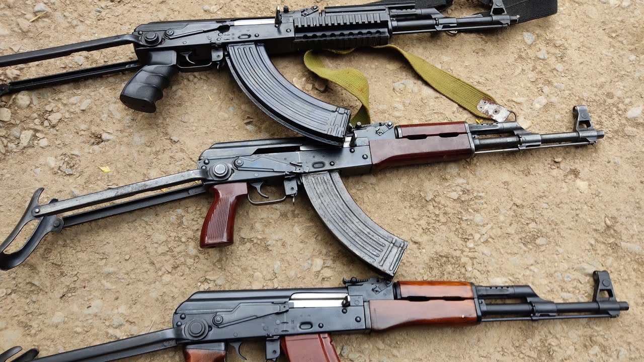 Ak47 Model 56 Kalashnikov 2 And 1Egypt Made original Kalashnikov Test ...