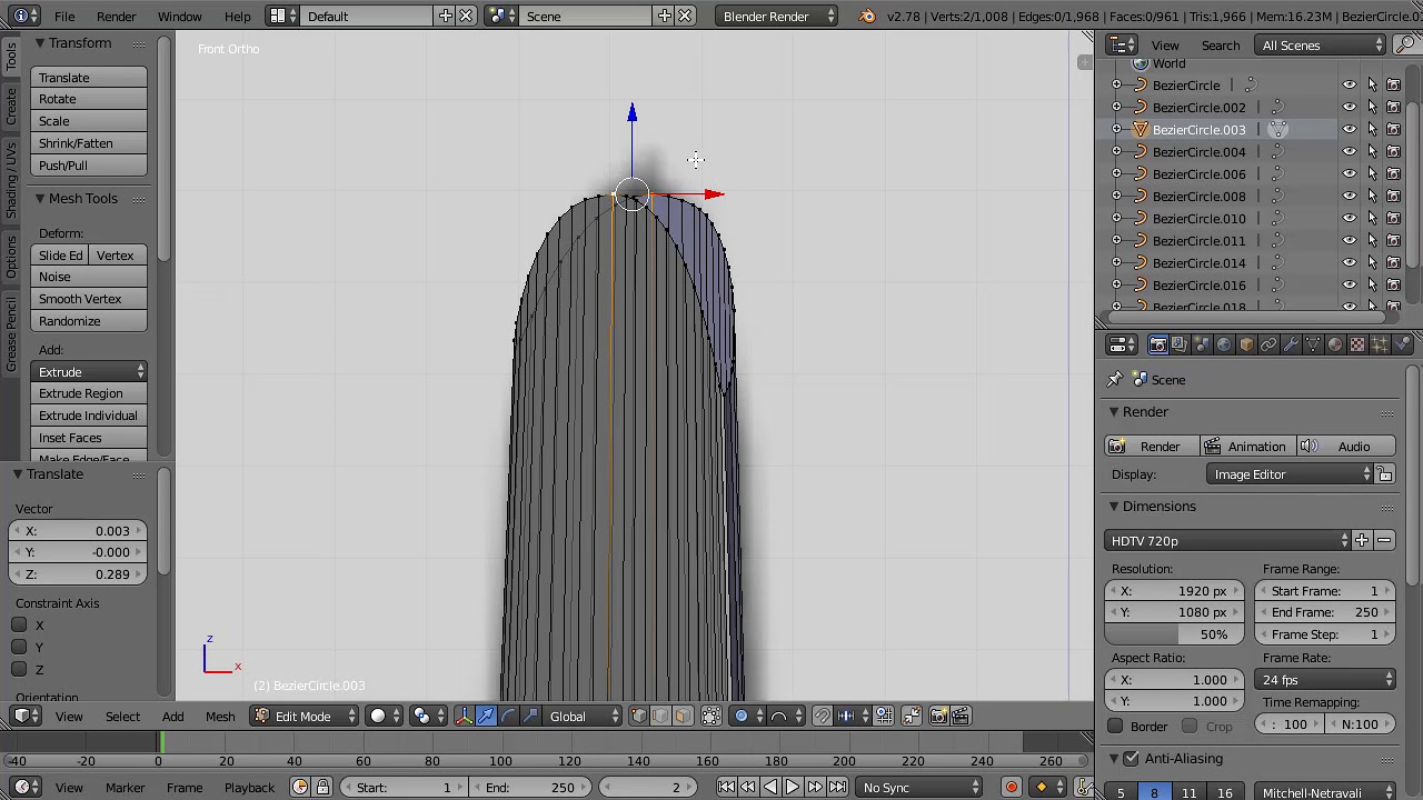 Modelling propeller blade with Blender - Part 3 - YouTube
