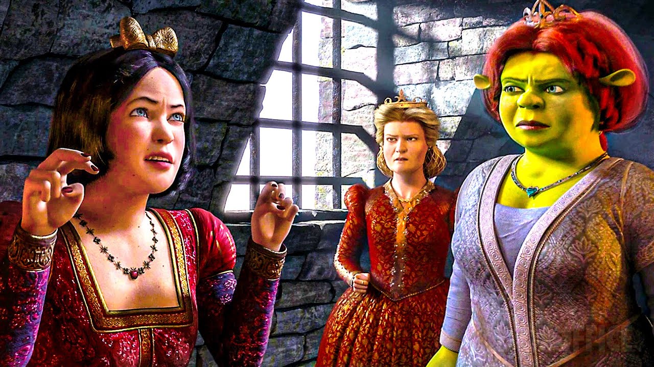 Fiona e as princesas fogem da prisão | Shrek Terceiro | Clipe - YouTube