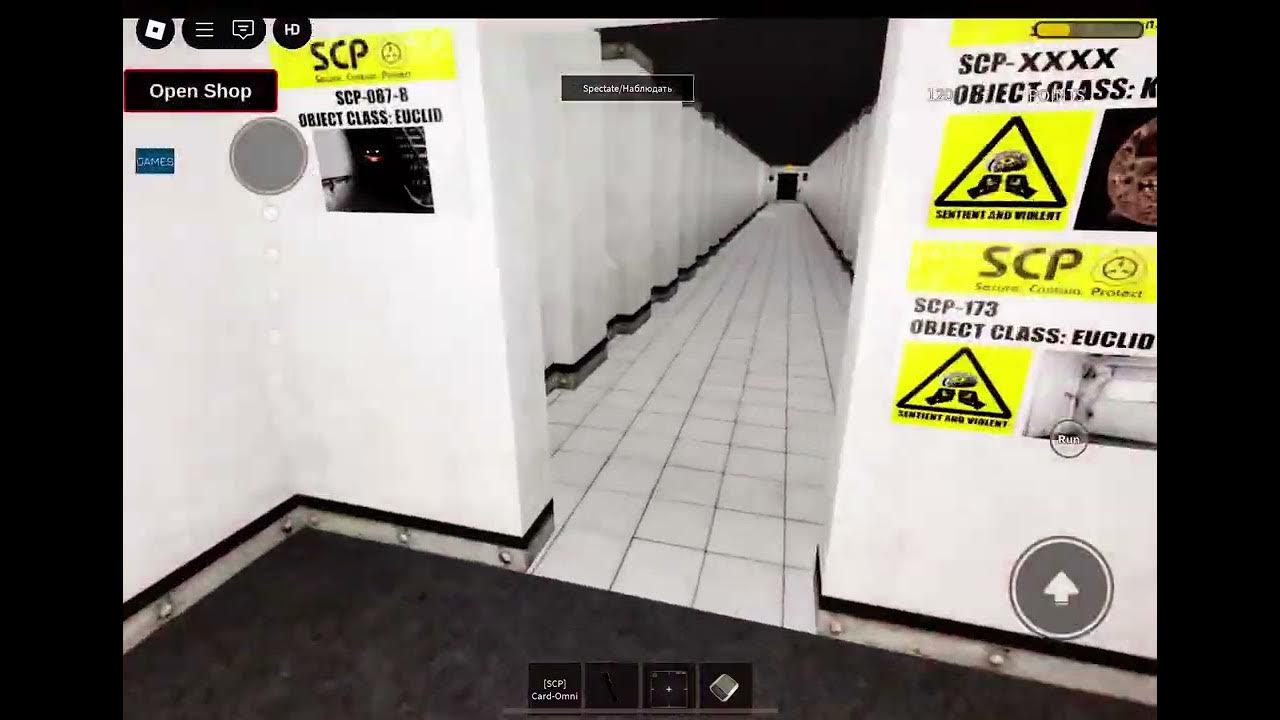 Scp rooms roblox - YouTube