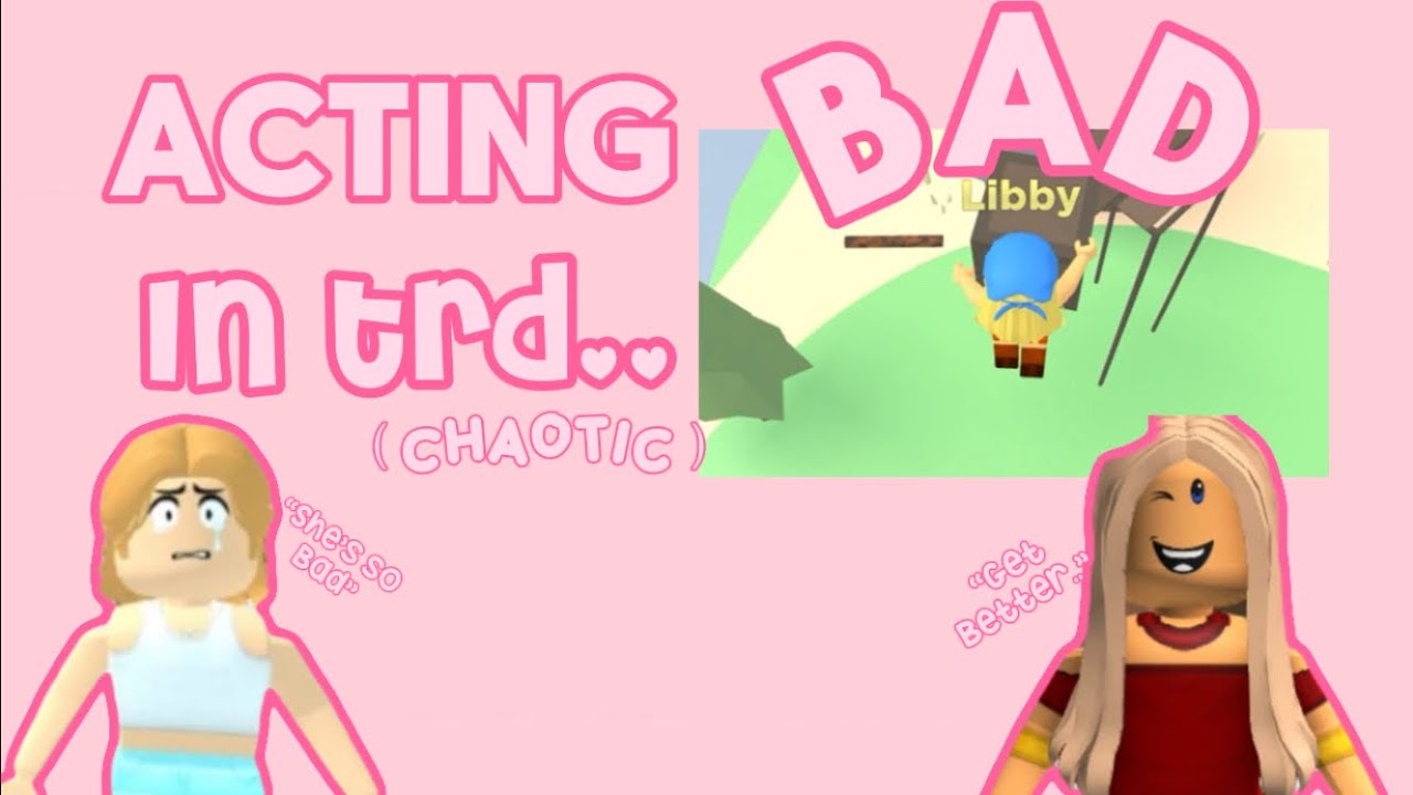 ACTING BAD IN TRD.. ( statue, chaotic ) - YouTube