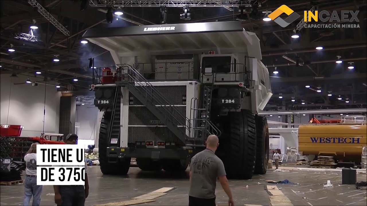 El gigante T 284 de Liebherr. - YouTube