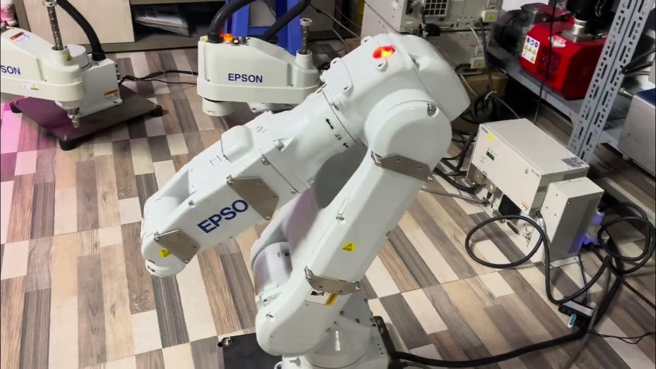 Epson robot - YouTube