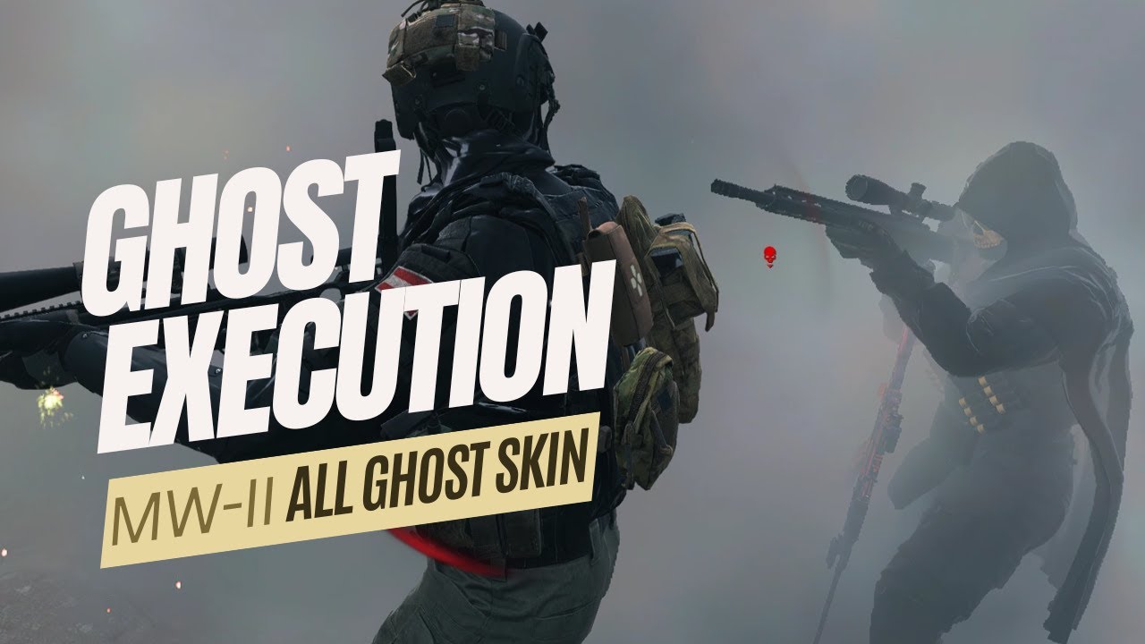 "All Ghost Skins with Point and Shoot Finishing Move in Modern Warfare ...