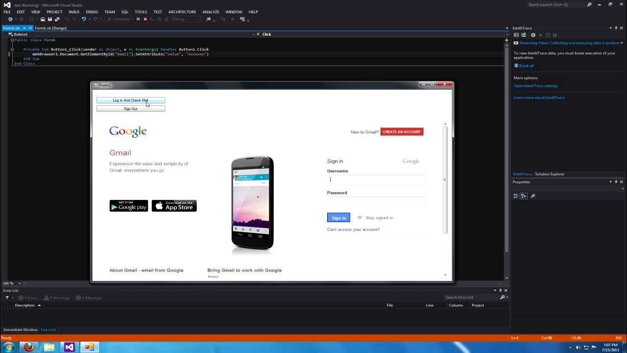 Visual Basic: HOW TO Auto Fill Out Web Forms - YouTube