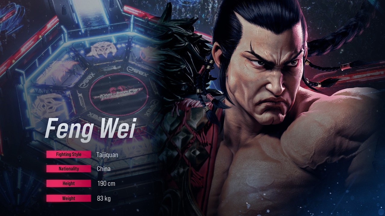 Feng Wei Tekken 8 | Character Episodes | Gameplay #fengwei #tekken8 #story #walkthrough - YouTube