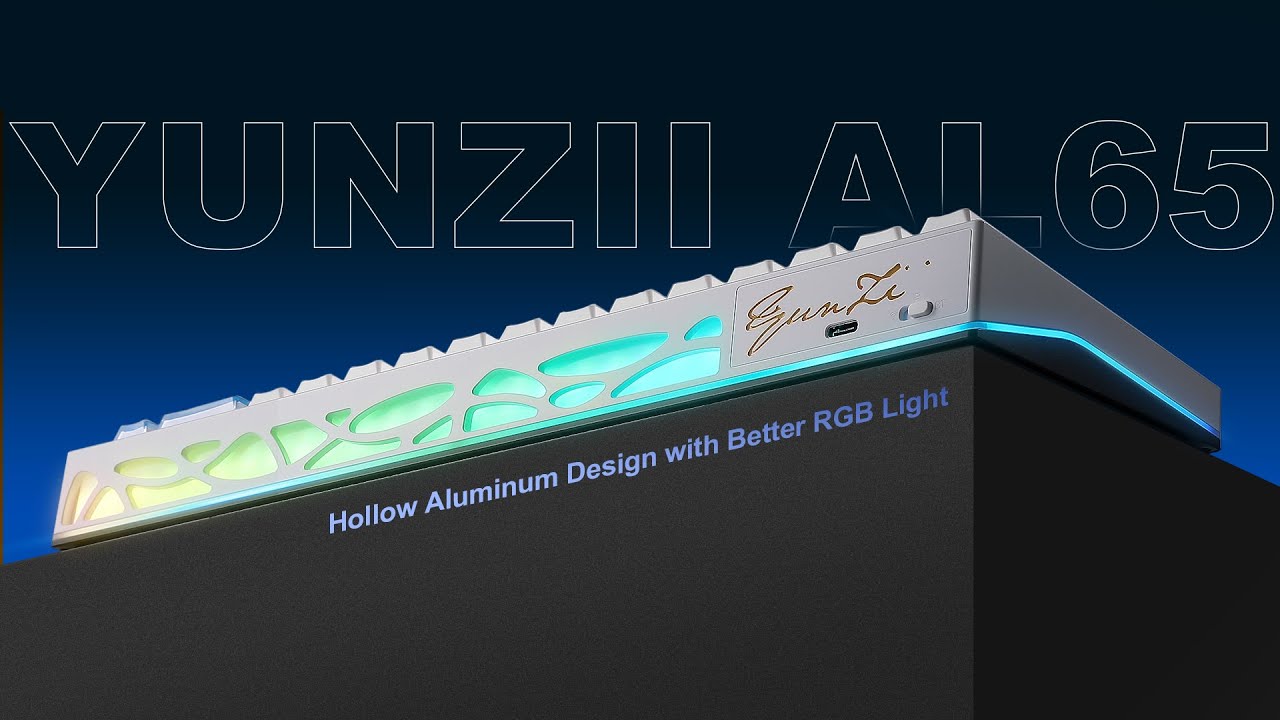 YUNZII AL65 White: The Perfect Blend of Minimalist Design ...