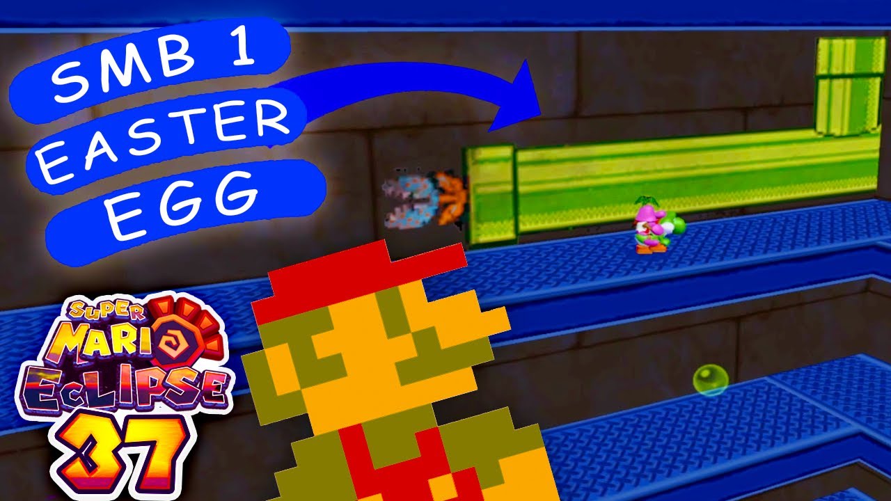 Super Mario Bros. EASTER EGG & Red Lily City 100% TENDO! Super Mario Eclipse 100% Part 37 ...
