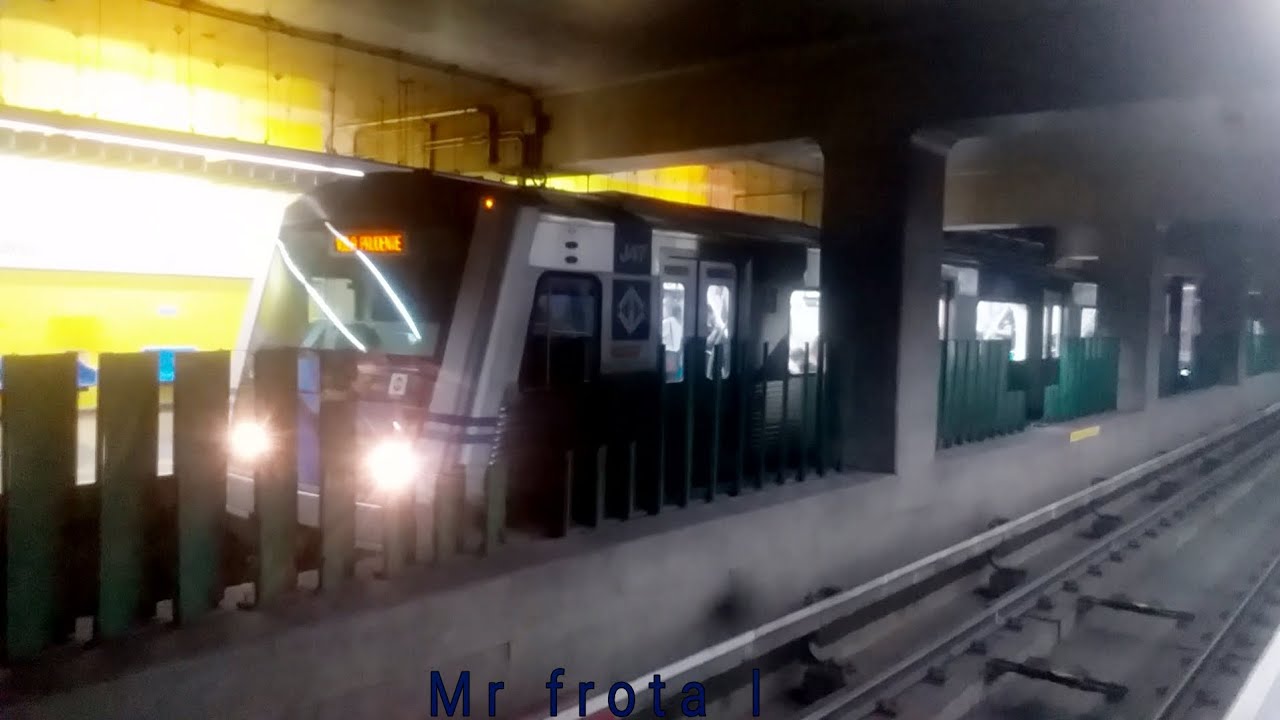 Tues, frota L (L45) e frota J (J47) em paraíso - linha 1 - YouTube