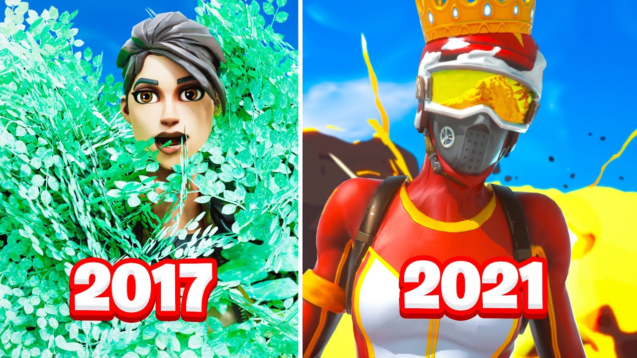 The Evolution Of A Fortnite Controller Player...2017-2021 - YouTube