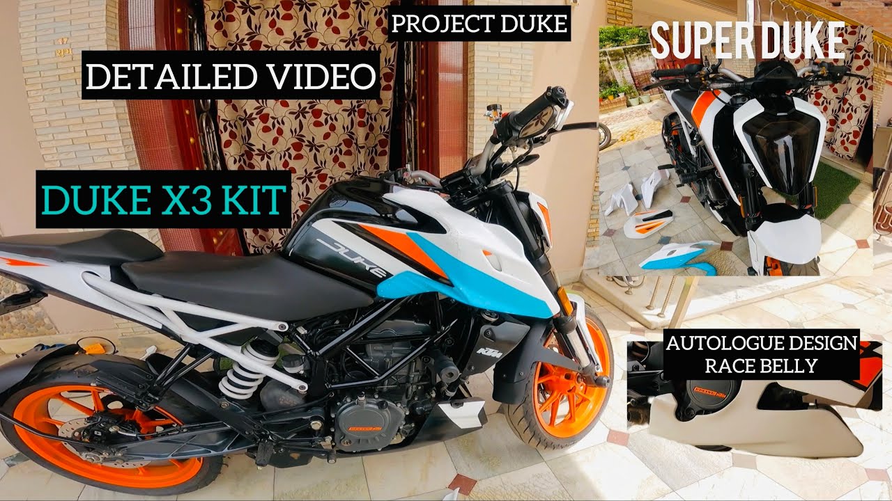 DUKE MODIFICATION || DUKE X3KIT ||PROJECT DUKE IIRACEBELLY | RC 200 ...