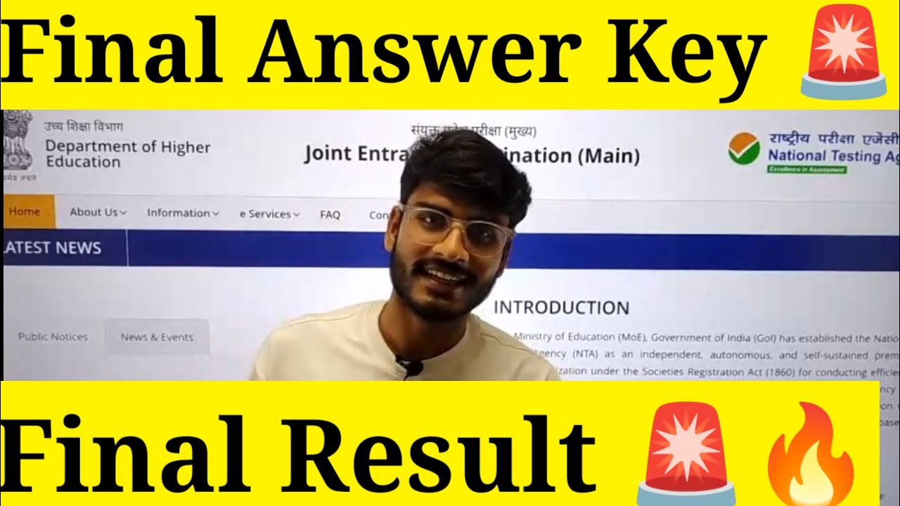 OUT ? JEE Main 2025 🚨 Final Answer Key 🔥 Jee main 2024 Result 🚨 Released Soon JEE Main 2025 ...