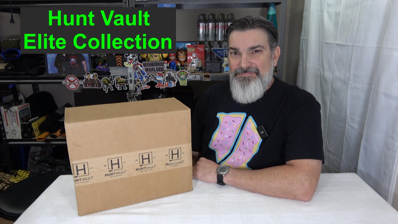 Hunt Vault- Elite Collection Subscription Box ! - YouTube