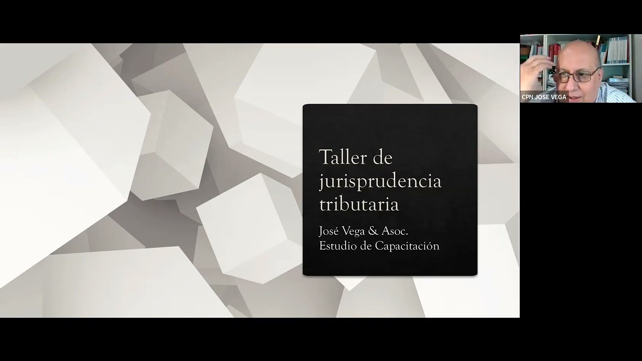 Taller jurisprudencia tributaria -1ª reunión - YouTube